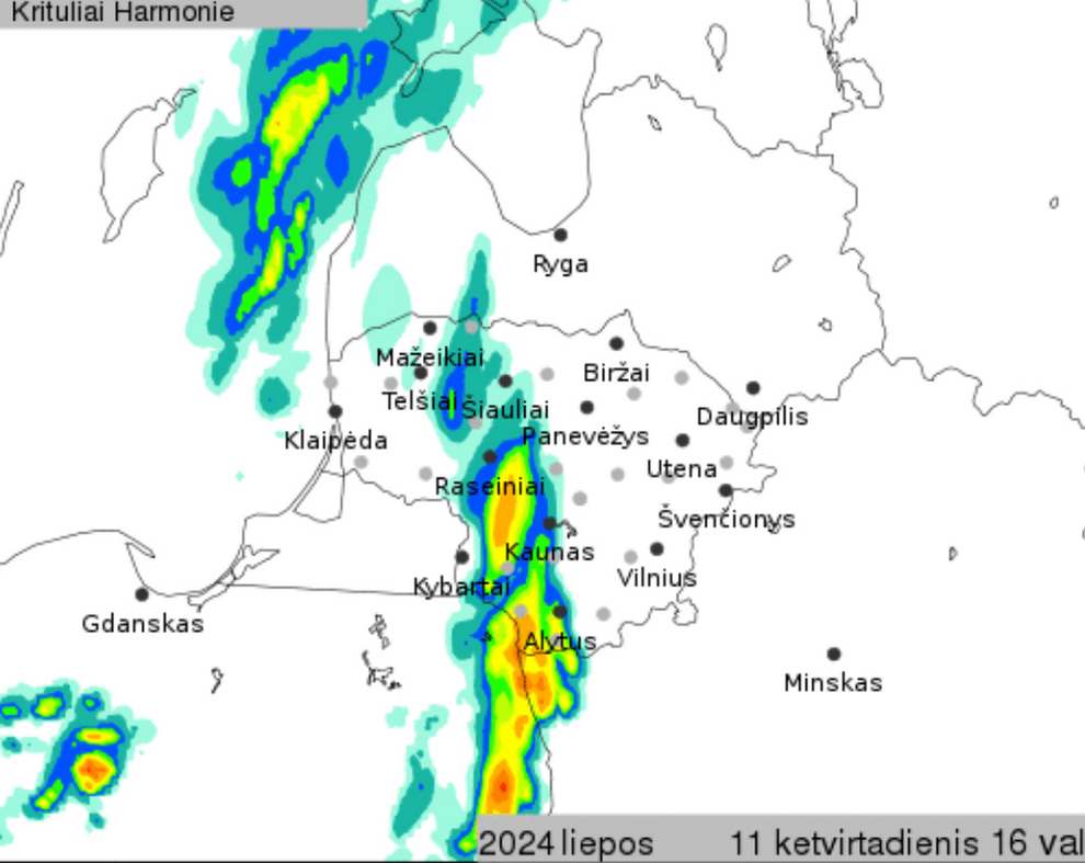 Šiandien laukia smarki audra • Suvalkietis